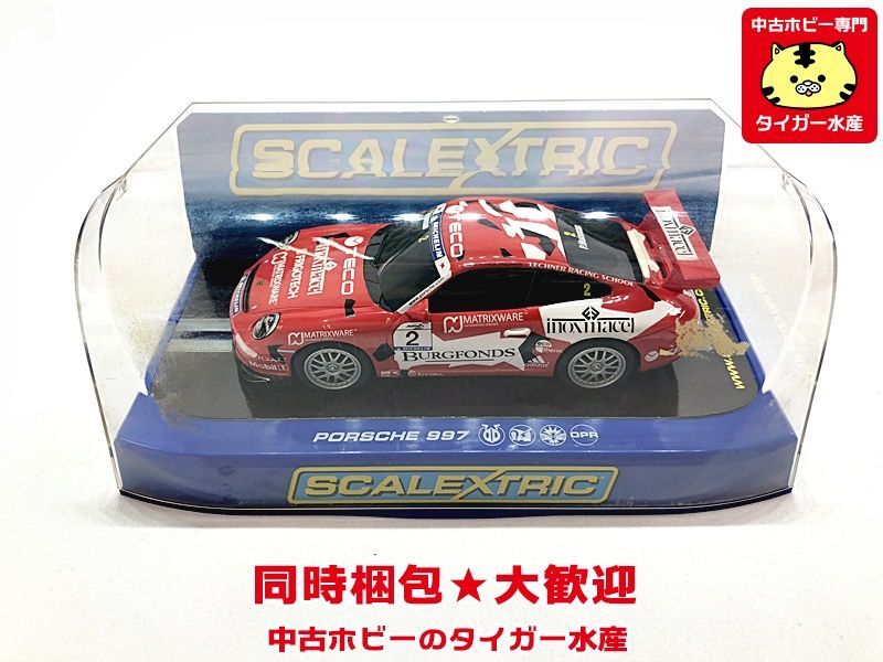 SCALEXTRIC スロットカー ポルシェ 997 Lechner Racing No.2 C2899 ミニカー 同梱OK 1円スタート ス ...