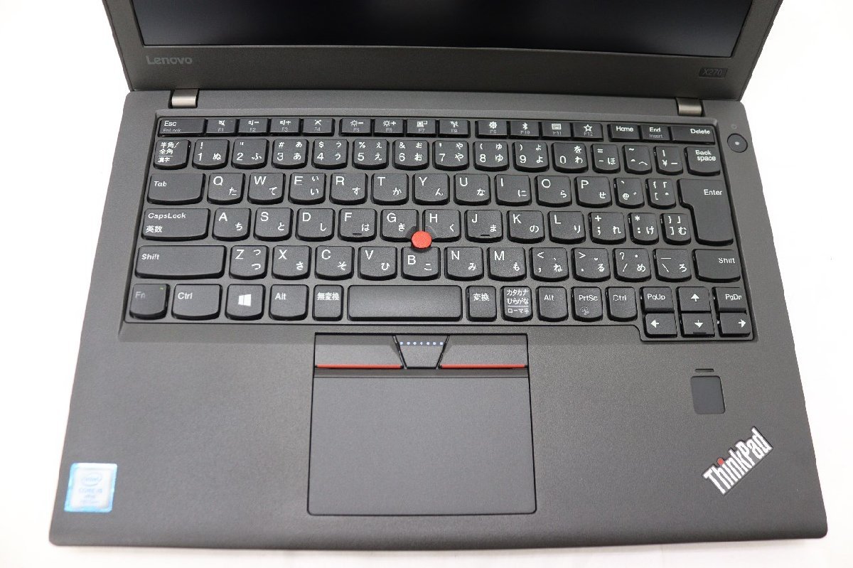 N0706 1円 i5第7世代 lenovo / ThinkPad X270 / CPU core：i5-7300U@2.60GHz /メモリ：8GB / HDD：500GB ...