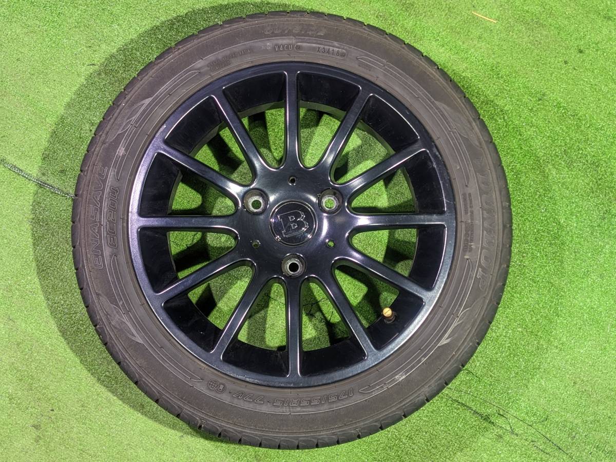 2018年 Smart スマート 451純正 BORBET 15インチ 4.5J +23.5 / 5.5J +22 PCD112.5 3H ...