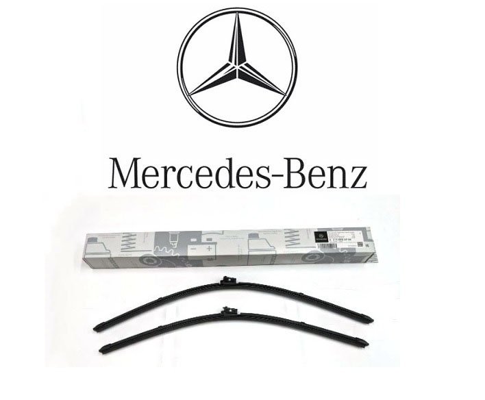 2 Mercedes Benz/メルセデスベンツ 純正 ワイパーブレード A2138203704 2本 フロント W213/S213/C238 ...