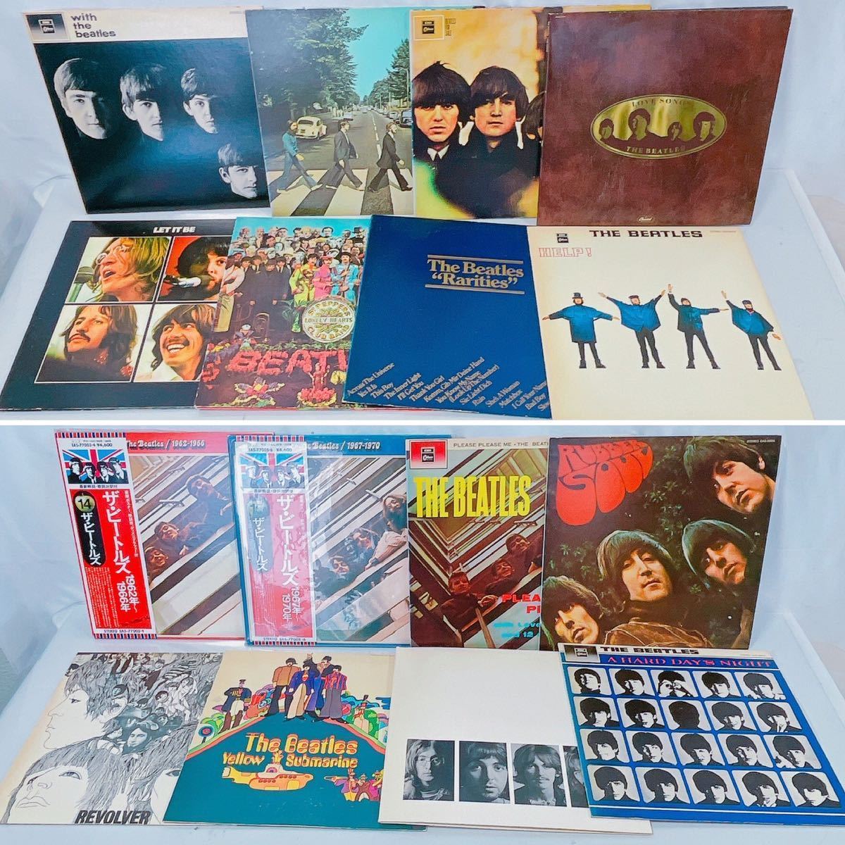 6D104 BEATLES ビートルズ レコード まとめ LOVE SONGS with LET IT BE 他 動作未確認(レコード)｜売買 ...
