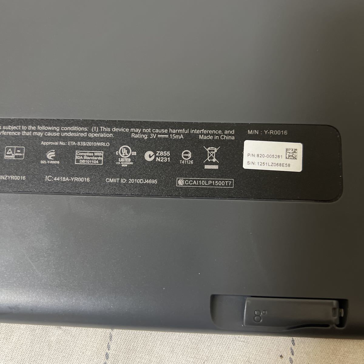 Logitech K750 ワイヤレス ソーラー 英語 キーボード K750 Y-R0016ロジクール Silver ワイヤレスソーラー ...