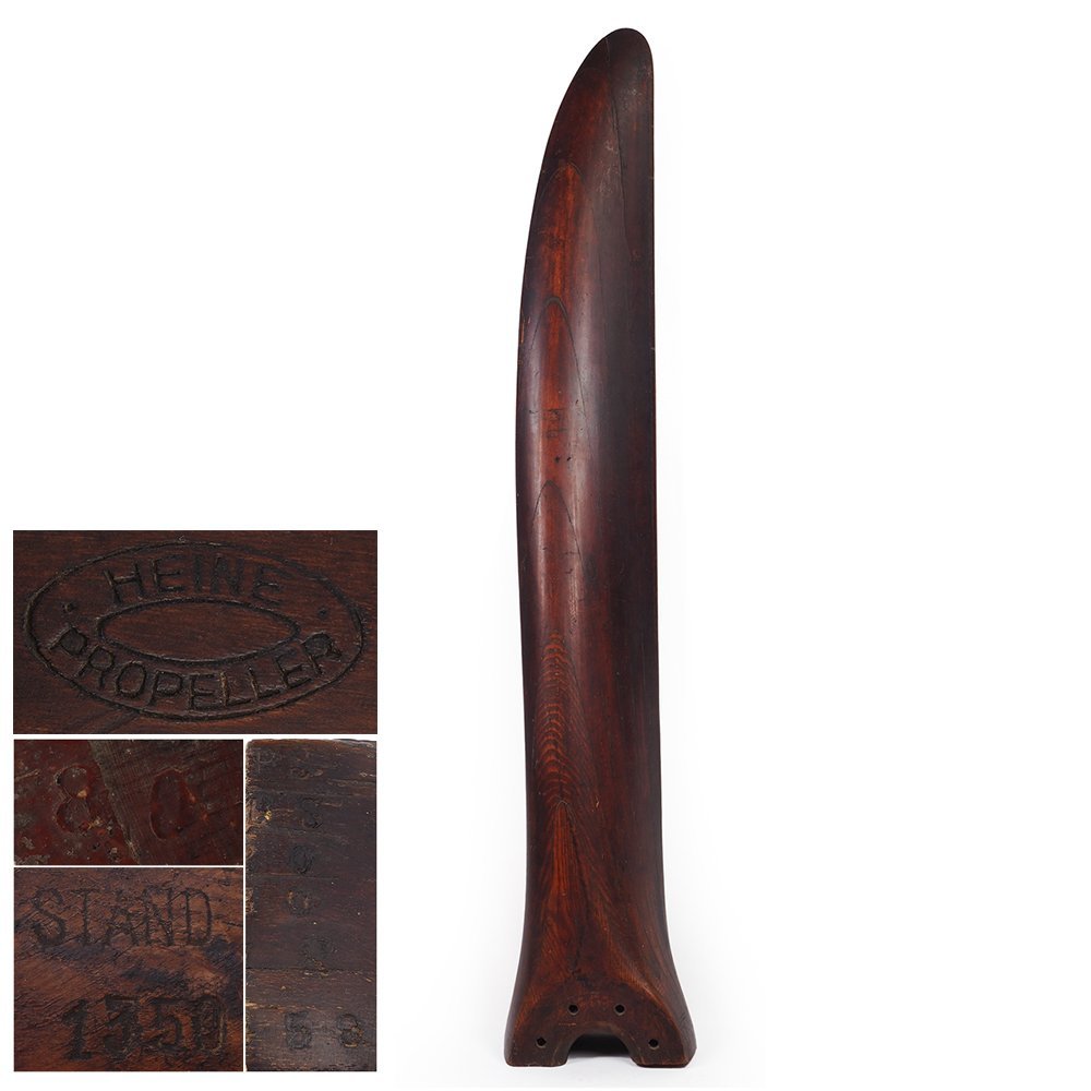 夢工房 HEINE PROPELLER 木製 プロペラ部品 STAND1350 検：ドイツ 飛行機 第一次世界大戦 航空機 2B-417(木工 ...