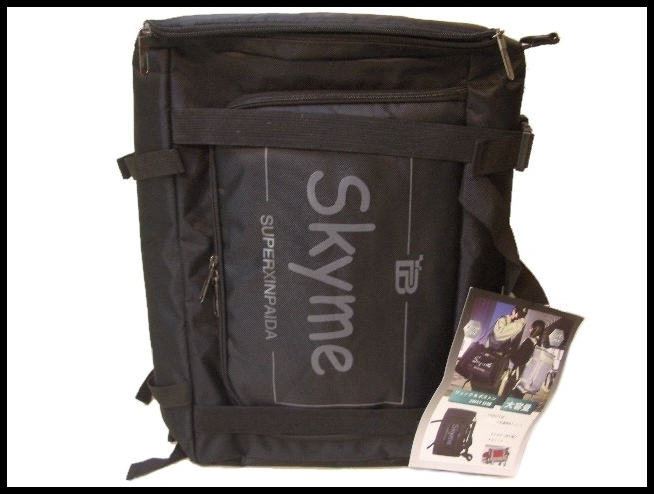 Skyme バケツ型 2way 大容量 リュックサック ボストンバッグ スケボー持ち運び可 ブラック(リュックサック、デイパック)｜売買された ...