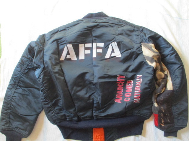 AFFA MA-1 94年版 ネイビー Lサイズ 高橋盾 ジョニオ 藤原ヒロシ HF UNDERCOVER NOWHERE LTD(AFFA)｜売買されたオークション情報、yahooの商品情報 ...