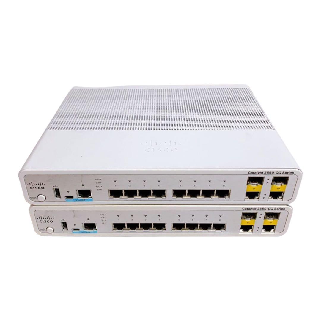 CISCO WS-C3560CG-8TC-S 2個 まとめ売り(イーサネットハブ)｜売買されたオークション情報、yahooの商品情報を ...