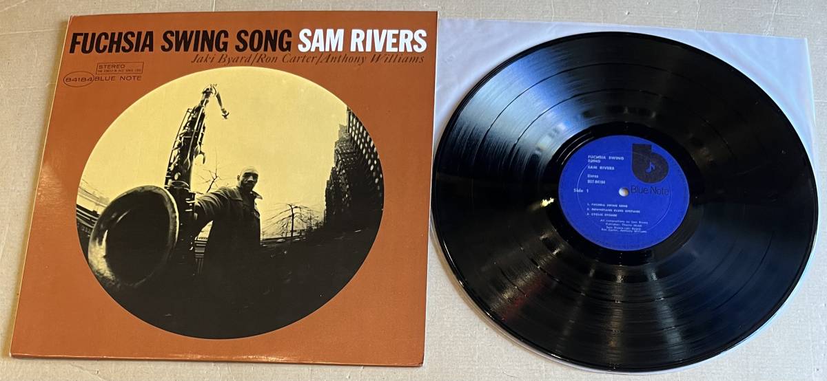 Blue Note/LP Sam Rivers サム リヴァース/Fuchsia Swing Song BST-841844 Anthony ...