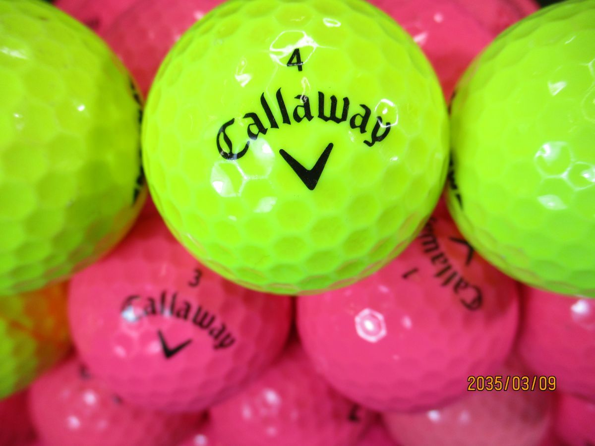 5638 お買得 キャロウェイ Callaway -MAGNA- ピンク/イエロー 50個(50個～)｜売買されたオークション情報、yahooの商品情報をアーカイブ公開 - オークファン ...
