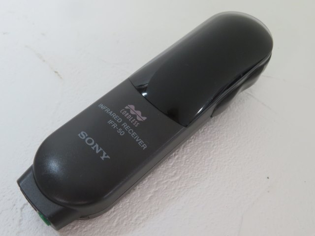 SONY IFR-50 INFRARED RECEIVER ソニー 赤外線レシーバー オーディオ機器 電池 ストラップ付き 83144 ...