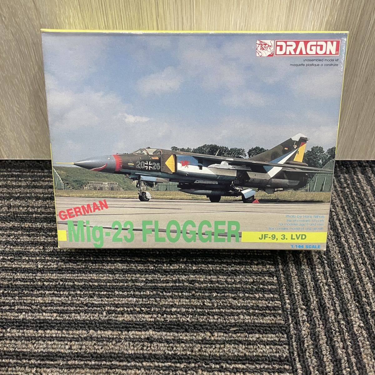 1円〜 未組立 1/144 DRAGON GERMAN AIR SUPERIORITY SERIES Mig-23 FLOGGER JF-9 ...