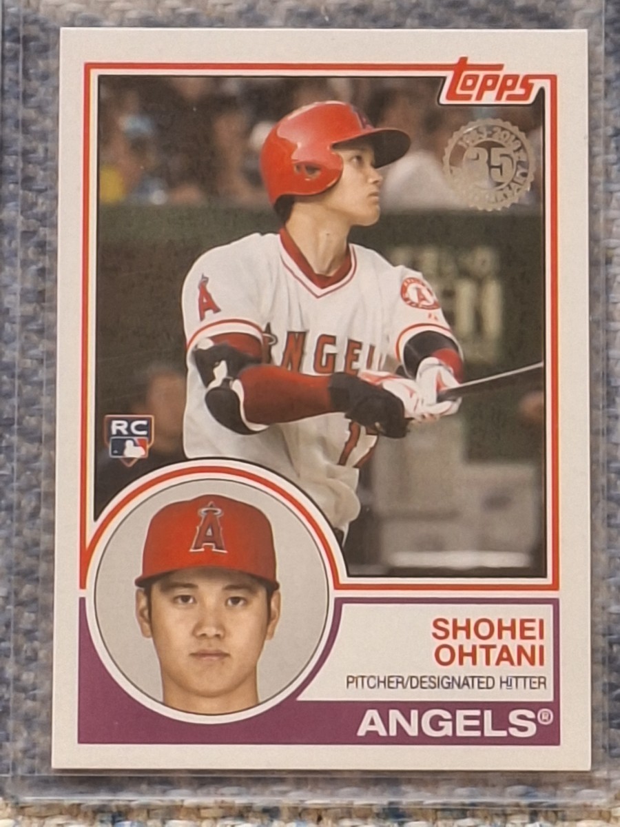 2018 Topps Series 2 #83-1 SHOHEI OHTANI RC 1983 Los Angeles Angels ...