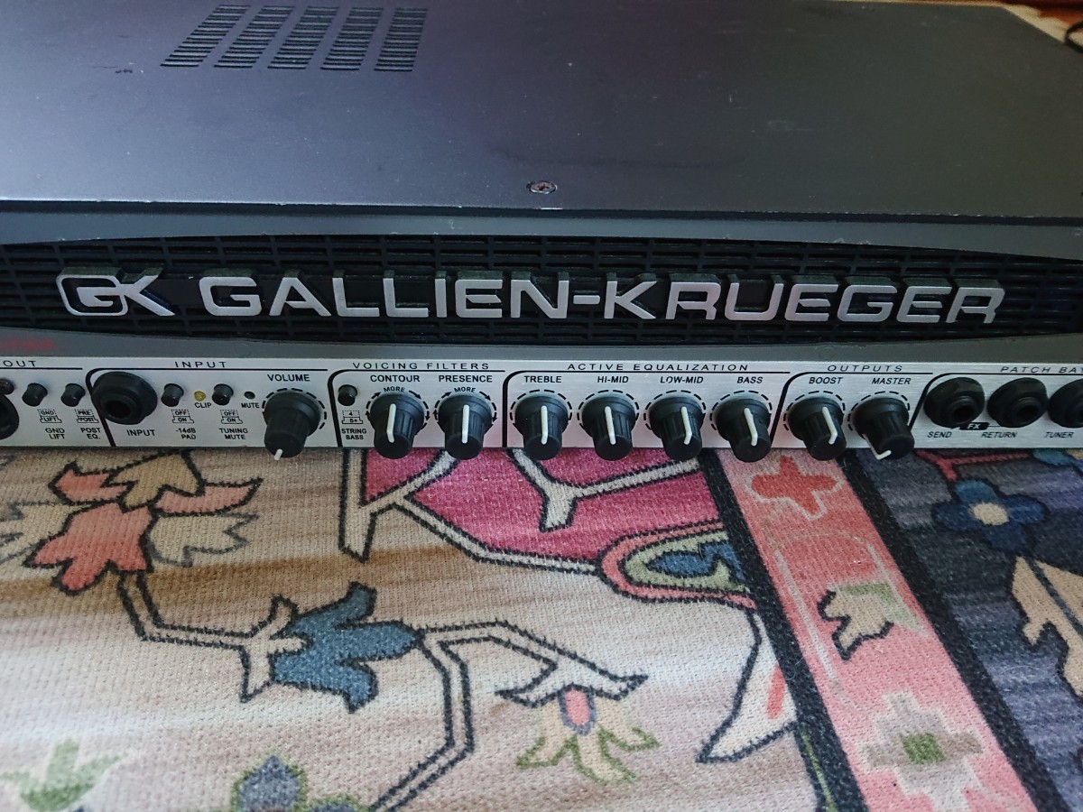 GALLIEN-KRUEGER 400RB mark-Ⅳ ベース ヘッドアンプ ギャリエンクルーガー ジャンク扱い(ヘッドアンプ)｜売買された ...