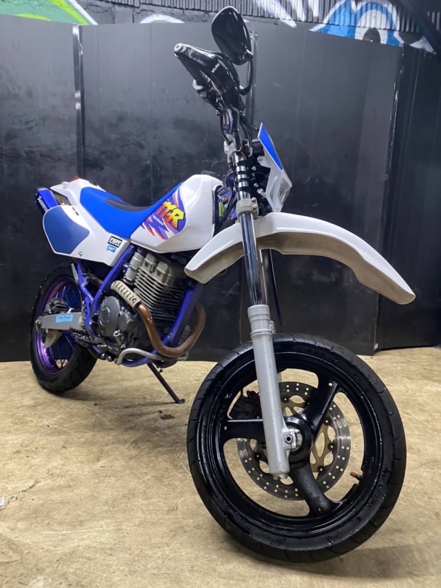 ヤマハ TT250R 4GY 45554㎞ エンジン実働 250㏄ モトクロス 山林 書類あり 大阪より(126cc-250cc)｜売買された ...