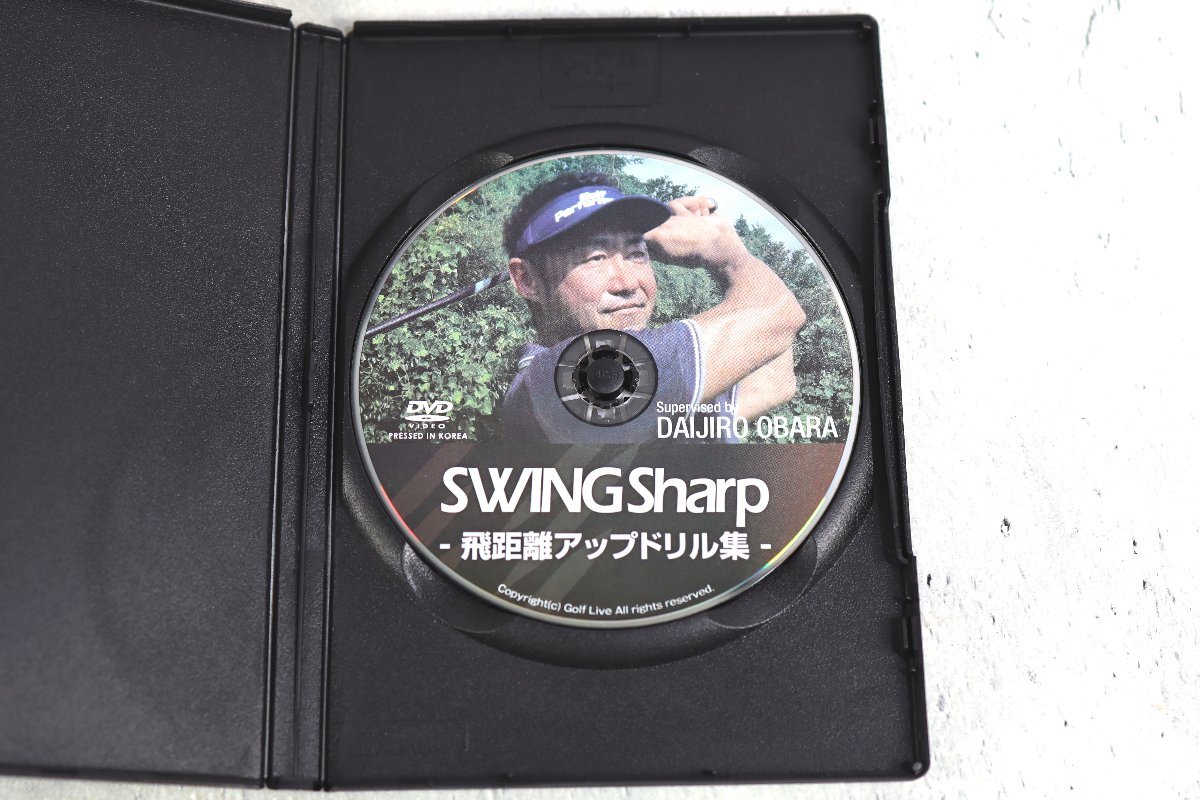 SWING Sharp ゴルフ 練習器具 小原大二郎監修 飛距離アップドリル集 DVD付き スイング 棒 スティック ゴルフ練習用品(練習器具)｜売買されたオークション情報、yahooの商品 ...