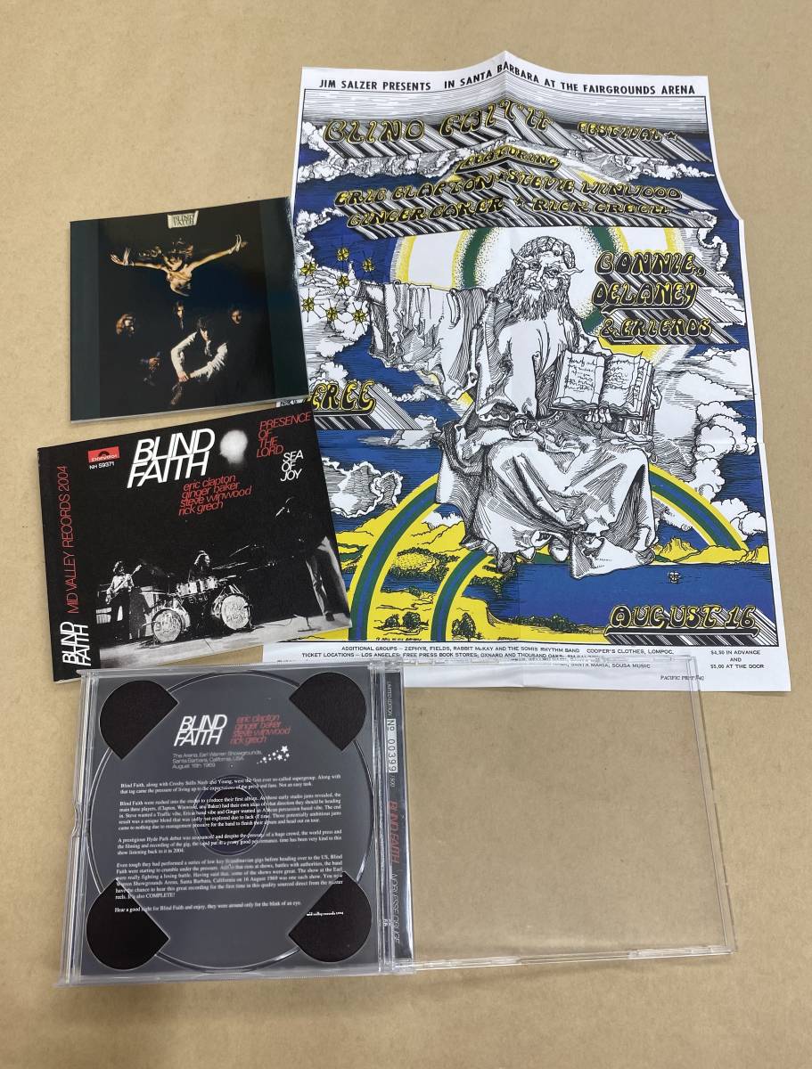 R965 / 品 Blind Faith / ブラインド フェイス NOBLESSE OBLIGE 1CD LIMITED EDITION Eric Clapton Mid Valley ...