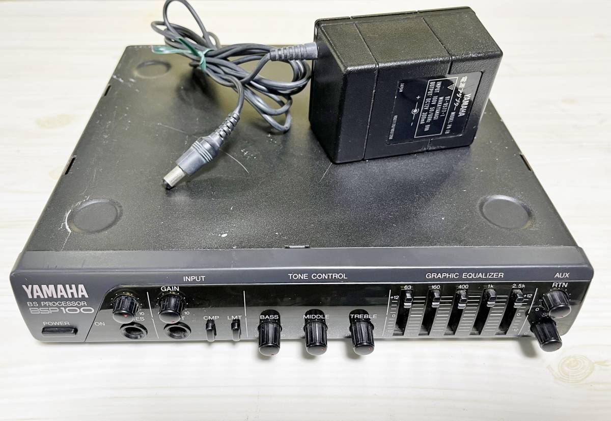 YAMAHA BSP100 日本製 ベース用プリアンプ グライコ コンプ EQ(その他)｜売買されたオークション情報、yahooの商品情報を ...