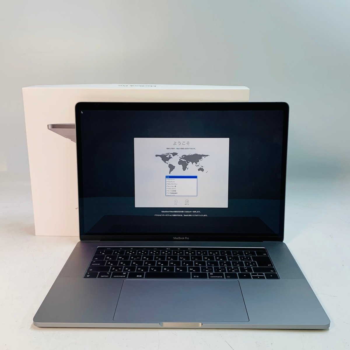 ジャンク MacBook Pro Touch Bar＋Touch ID 15インチ Mid 2018 Core i7 2.6GHz/16GB ...