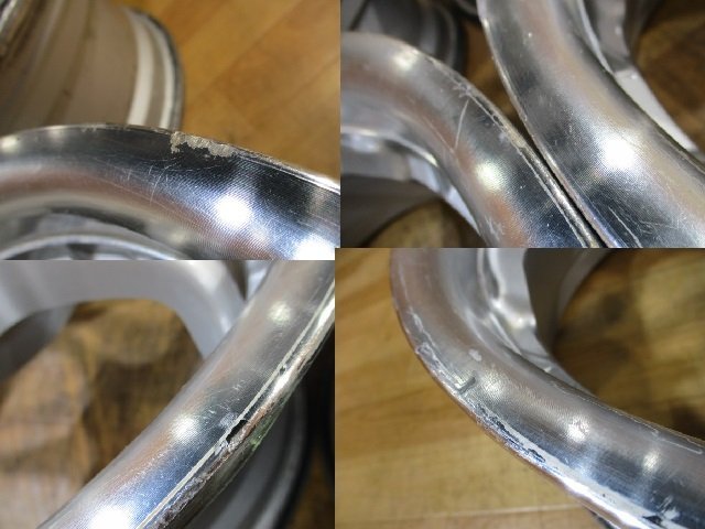 深リム KOSEI Racing SENEKA ホイール 4本 4H-100/114.3 15インチ 6.5J+32 シビック NA NB ...