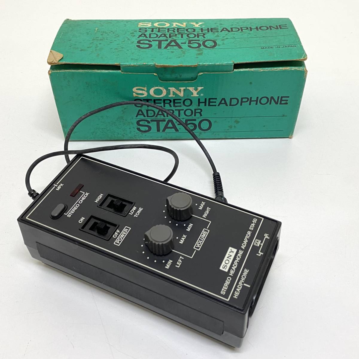 SONY ステレオヘッドホンアダプター STA-50 STEREO HEADPHONE ADAPTOR 0916-3(ヘッドフォン)｜売買されたオークション情報、yahooの商品情報を ...