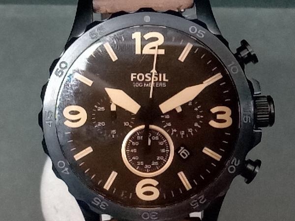 Fossil JR1487 251812 革ベルト メンズ 腕時計 10BAR(フォッシル)｜売買されたオークション情報、yahooの商品情報 ...