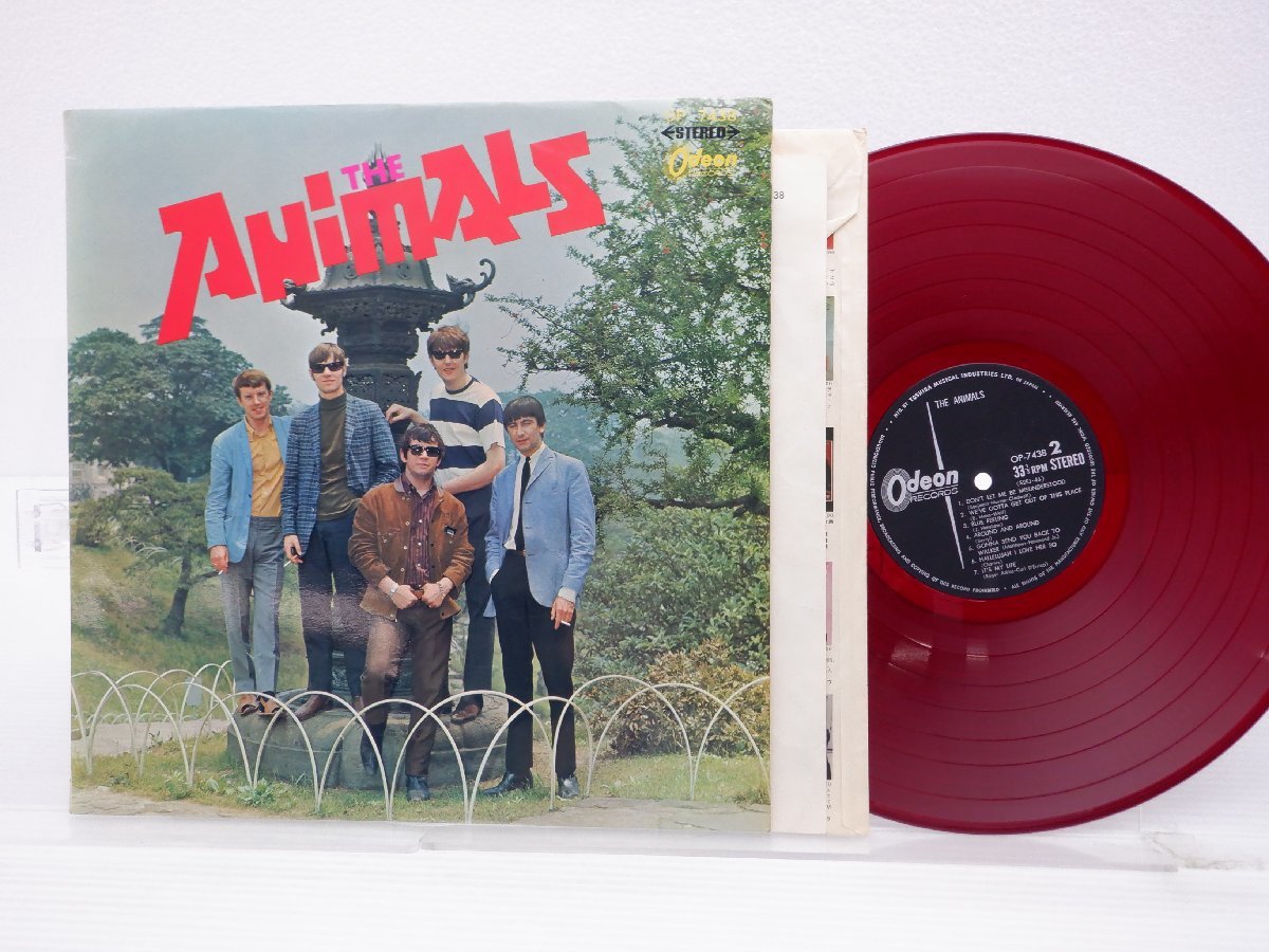 ペラジャケ/赤盤 The Animals アニマルズ The Animals アニマルズのすべて LP 12インチ /Odeon OP ...