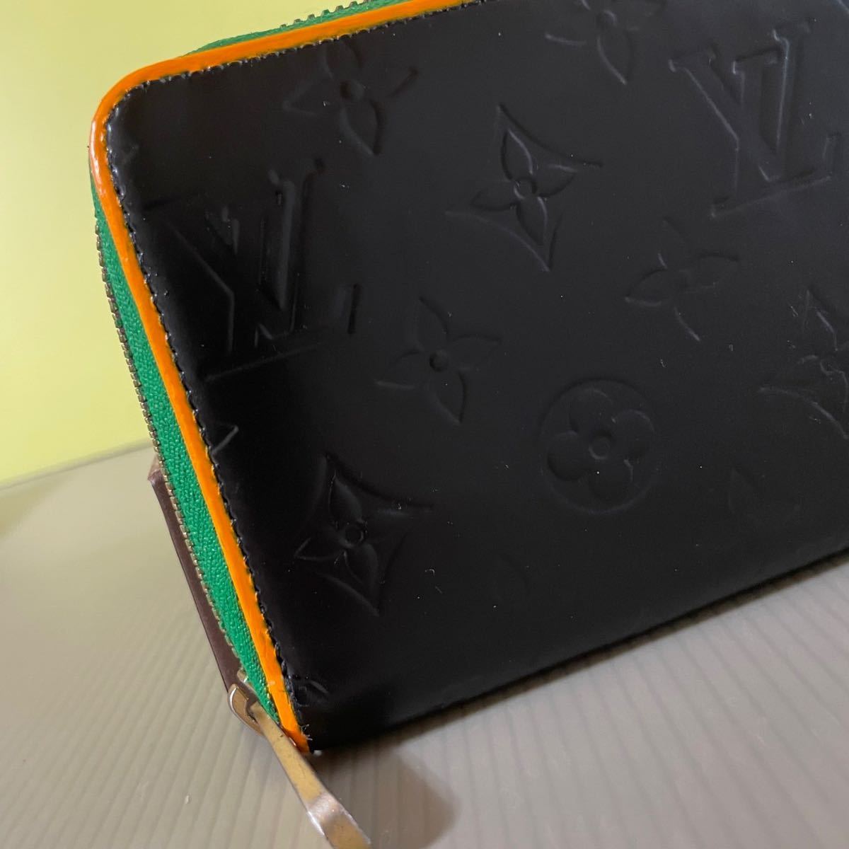 1円〜 LOUIS VUITTON ルイヴィトン ヴェルニ モノグラム 正規品 ラウンドファスナー長財布 ジッピーウォレット SP1182 ...