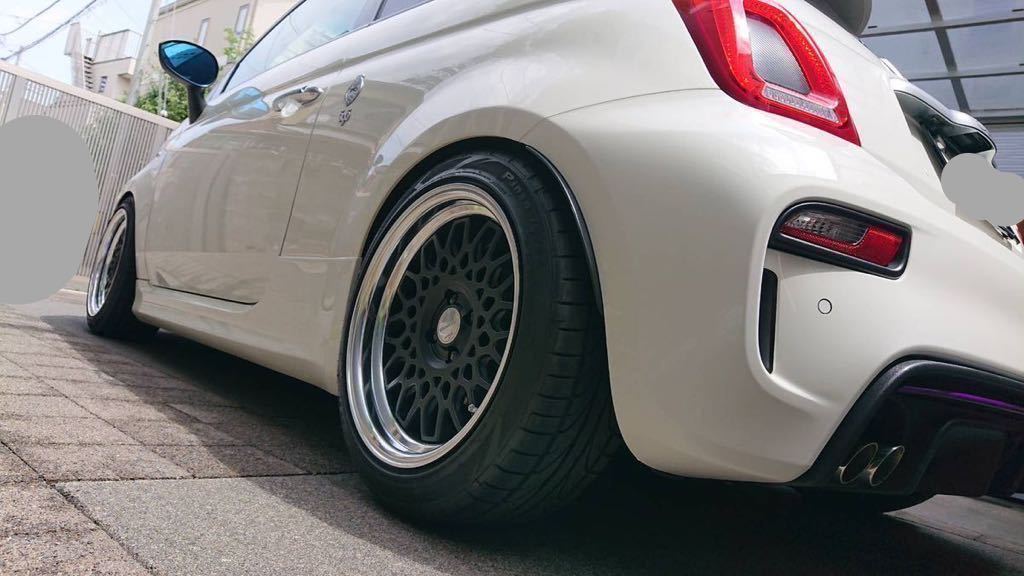 ワーク WORK SEEKER CX 16/8.0J+20 4本セット アバルト595に使用 タイヤ付き(ラジアルタイヤ)｜売買された ...