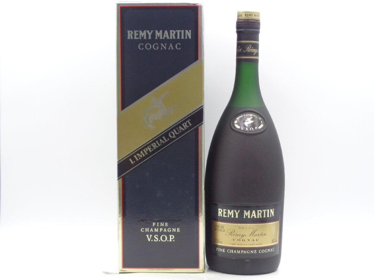 REMY MARTIN VSOP レミーマルタン VSOP コニャック ブランデー 1.IMPERIAL QUART 1140ml 箱入 古酒 ...