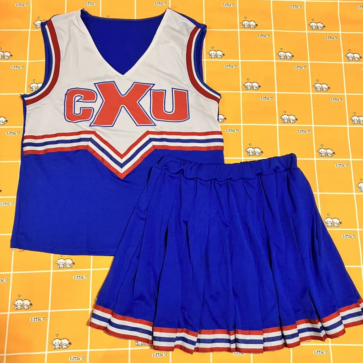 CXU チアリーディング ユニフォーム衣装 インナーパンツ内蔵 コスプレ チアガール チアダンス トリコロールカラー(その他)｜売買されたオークション情報、yahooの商品情報をアーカイブ公開 ...