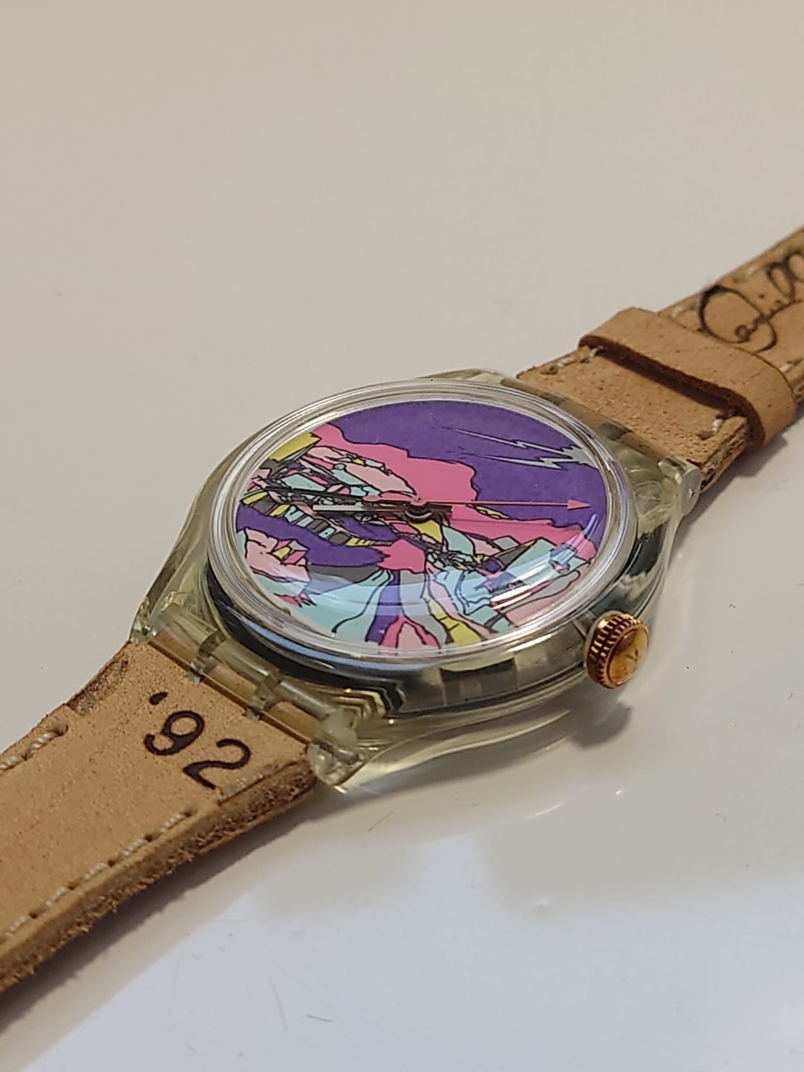 限定レア スウォッチ アートスペシャル LIMITED EDITION OF L'orage D'ete by DAN KOMAR Art ...