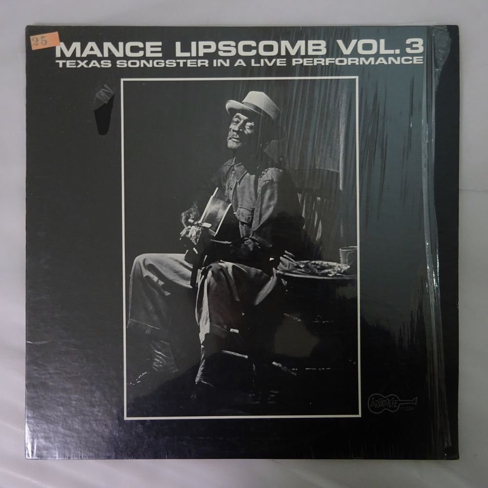 14023581; US盤/Arhoolie/シュリンク付 Mance Lipscomb / Vol. 3: Texas Songster ...