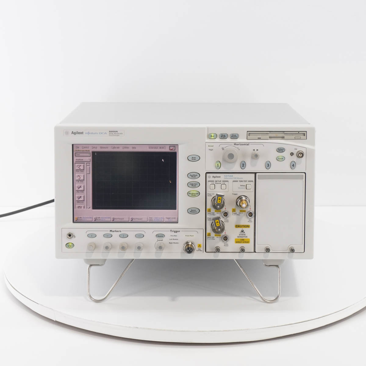 DW 8日保証 86100A infiniium DCA Agilent Wide Bandwidth Oscilloscope 54754A ...