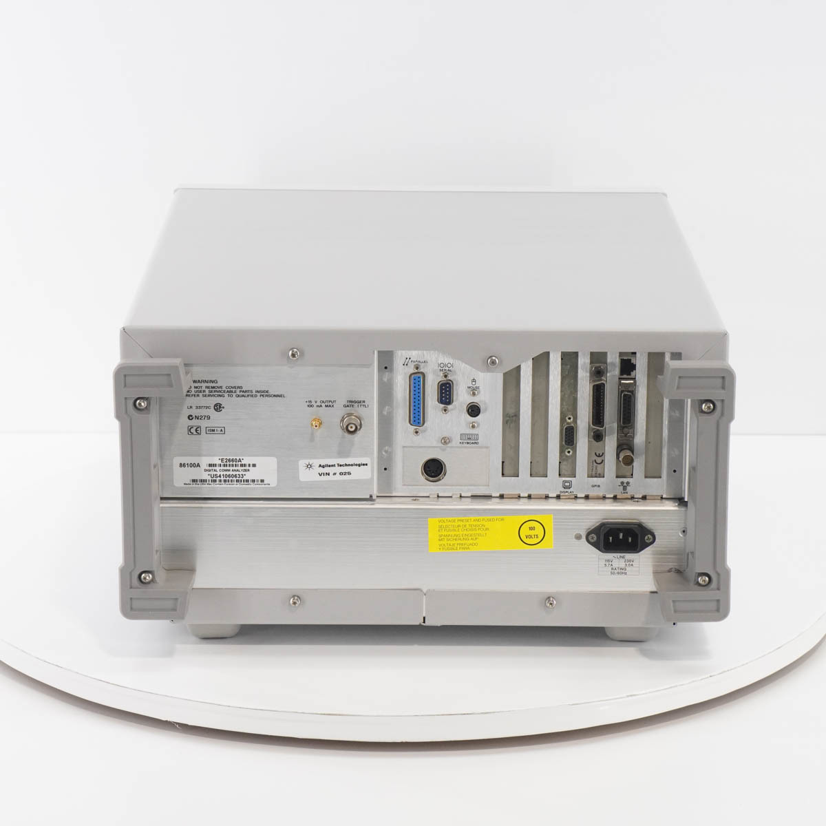 DW 8日保証 86100A infiniium DCA Agilent Wide Bandwidth Oscilloscope 54754A ...