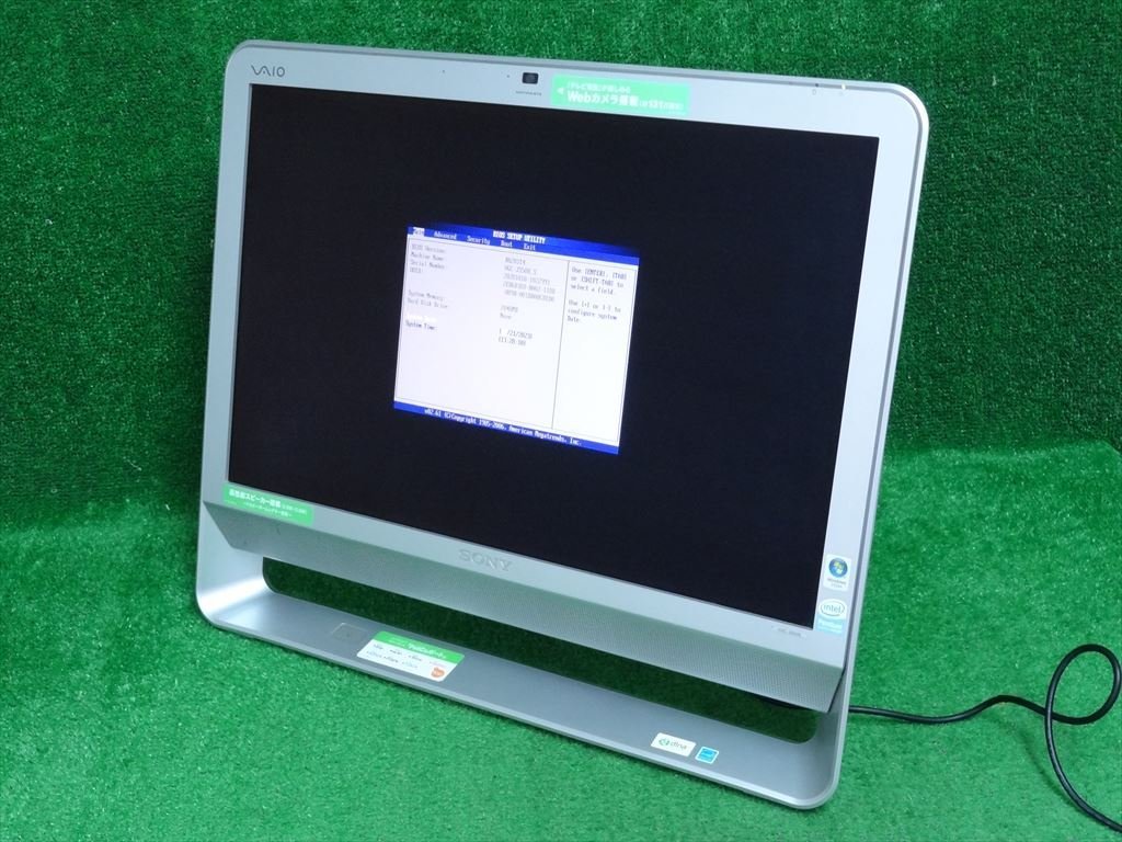 3242 SONY PCG-2F1N VGC-JS50B/S Pentium Dual‐Core E2200 2.20GHz HDD無 メモリ ...