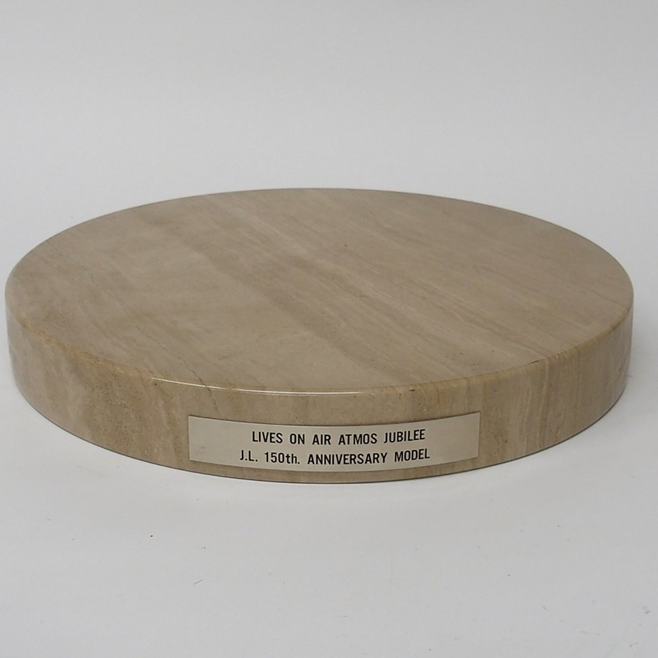 m001 I ジャガールクルト アトモス ジュビレ 大理石台座 創立150年記念 Jaeger-LeCoultre LIVES ON AIR ...