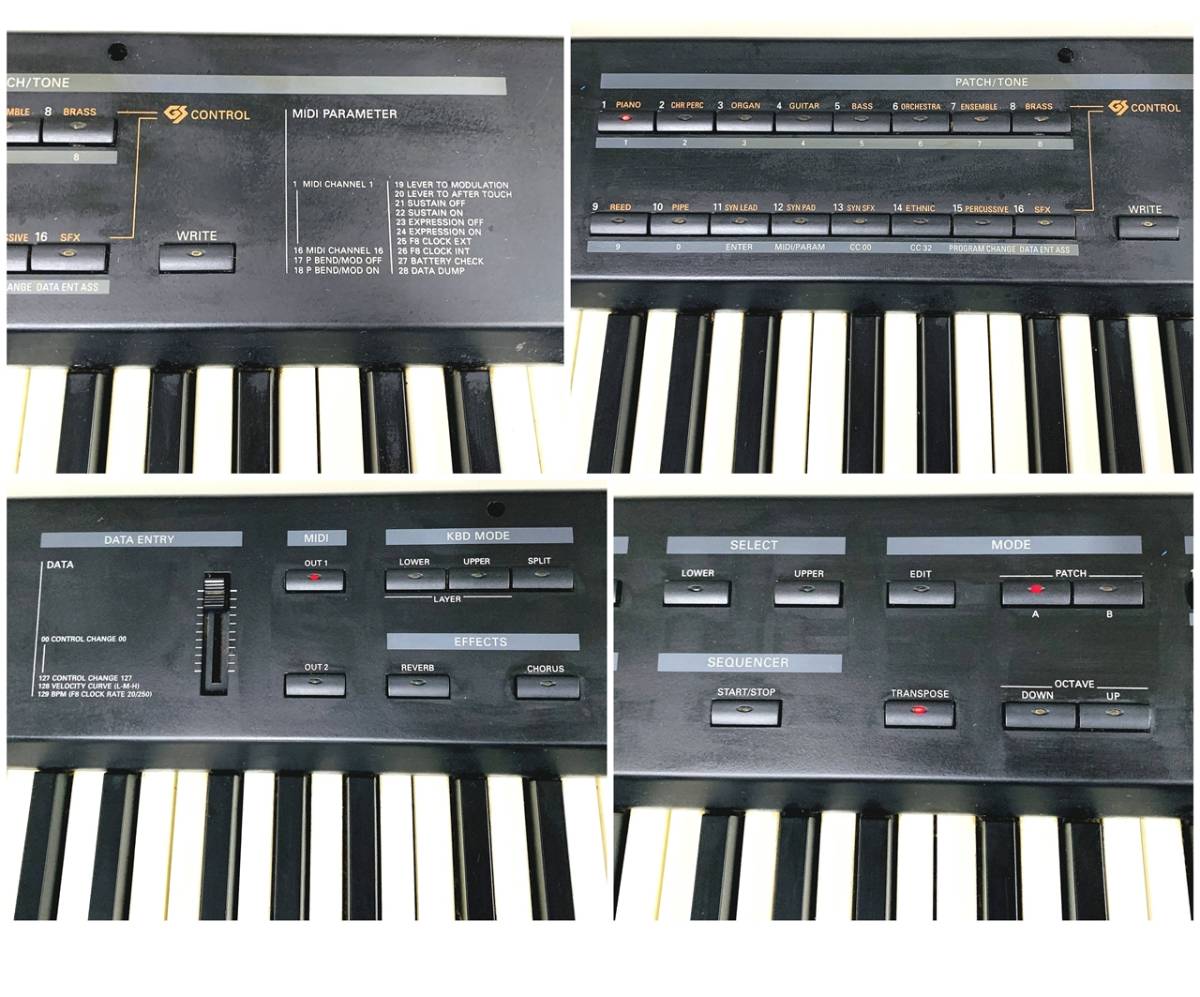 Roland A-33 MIDI KEYBOARD CONTROLLER キーボード コントローラー ローランド 動作未確認 現状品(MIDI ...