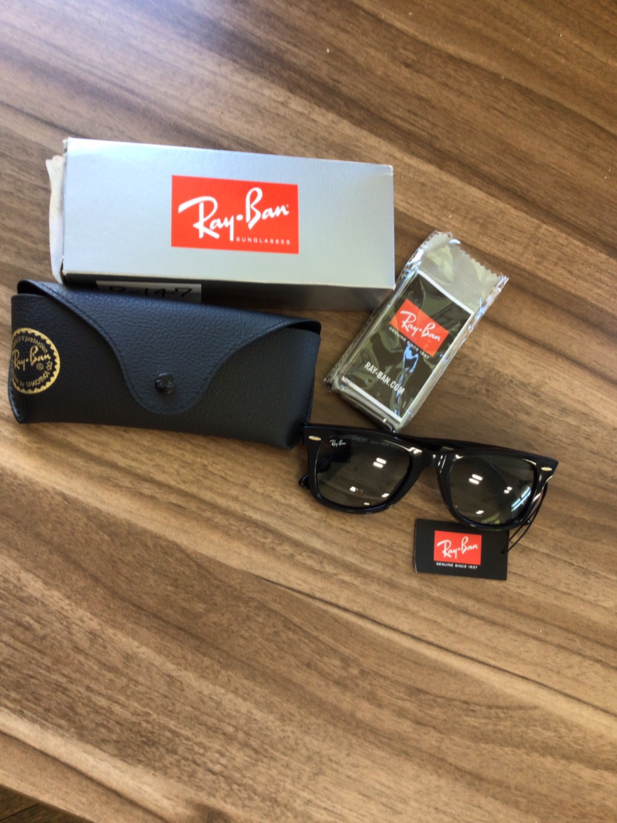 レイバン サングラス 0RB2140F WAYFARER 601/R5 Light Grey 52(その他)｜売買されたオークション情報 ...