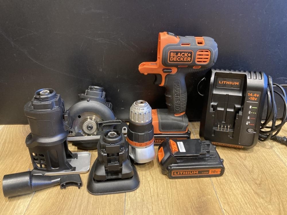 019 おすすめ商品 Black&Decker コードレスマルチツール EVO183B1 サンダーヘッド部分欠品あり(その他)｜売買された ...