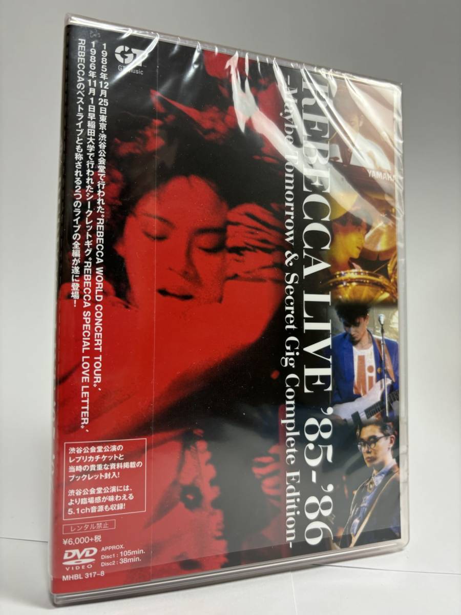 レベッカ／REBECCA LIVE ’85-’86 -Maybe Tomorrow ＆ Secret Gig Complete Edition- DVD(ジャパニーズポップス)｜売買された ...
