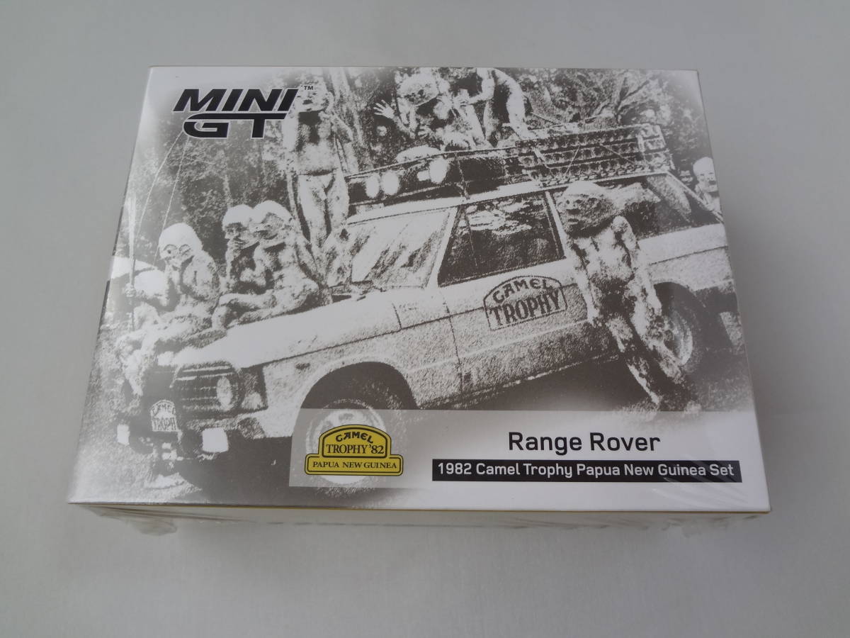 Mini GT 1:64 Range Rover 1982 - Camel Trophy Papua Nuova Guinea Team ...