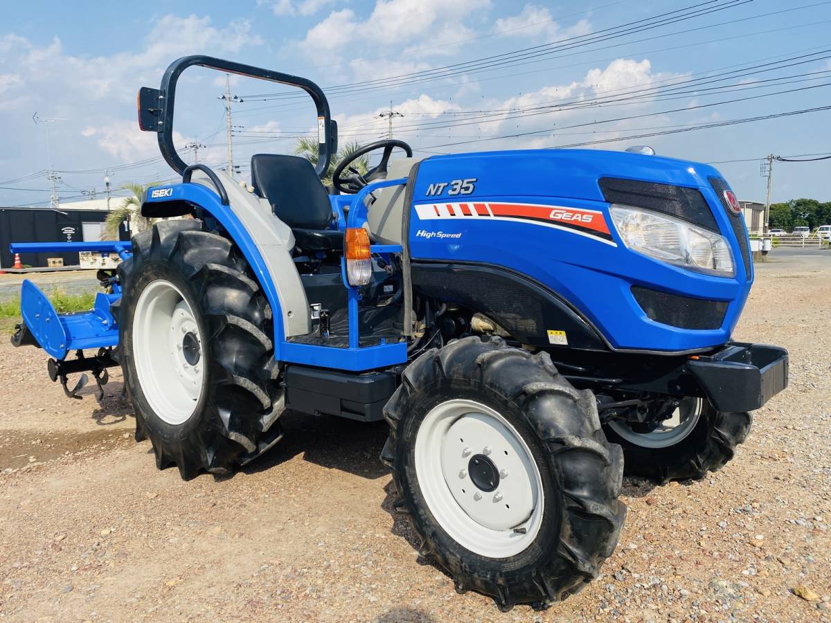 NT35 ヰセキ 高年式 トラクター FFU ハイスピード仕様 35馬力 稼働アワー370 純正ロータリー RBN16(車体)｜売買された ...