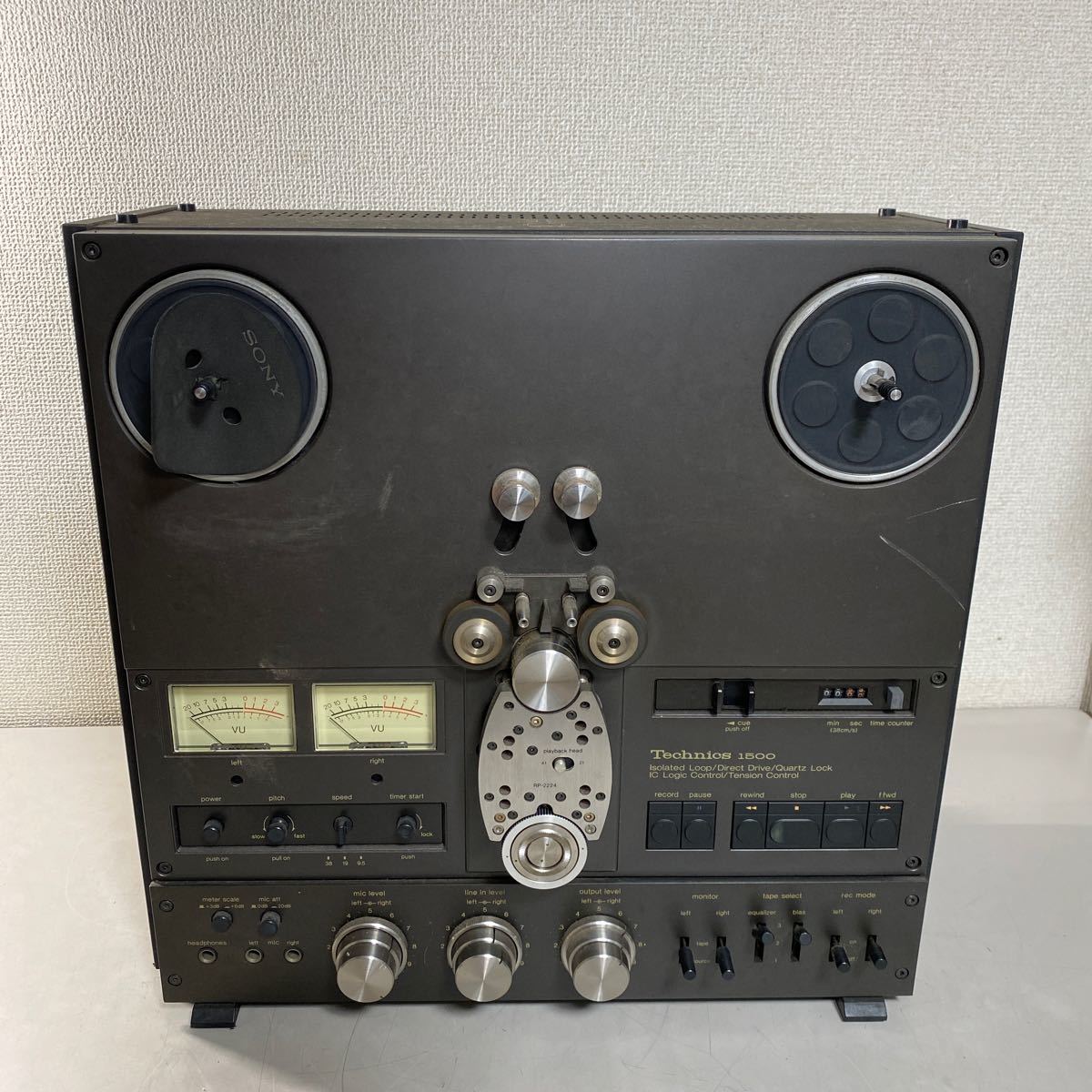 b 品 Technics テクニクス オープンリールデッキ RS-1500U(オープンリールデッキ)｜売買されたオークション情報、yahooの商品情報をアーカイブ公開 - オークファン ...