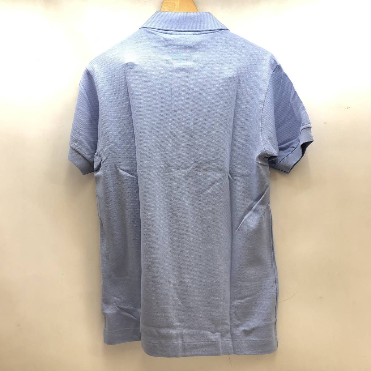 品 シュミーズ ラコステ DEVANLAY社 半袖 ポロシャツ 5191L トップス コットン100 フランス フレラコ メンズ 3 水色 ...