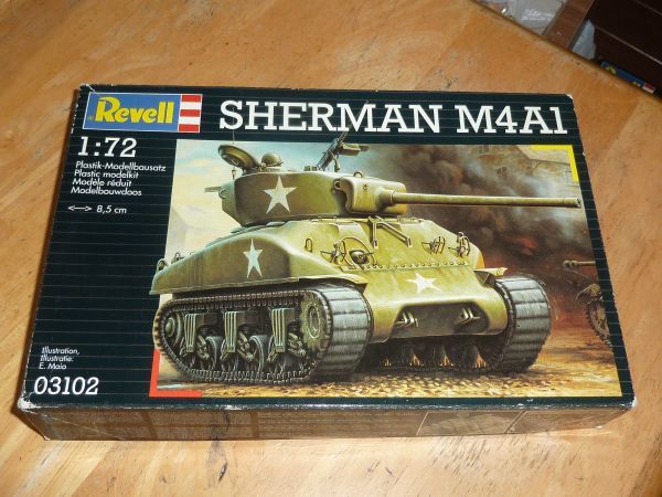 1/72 シャーマン 戦車 M4A1 レベル Revell SHERMAN(主力戦車（MBT）)｜売買されたオークション情報、yahooの商品 ...