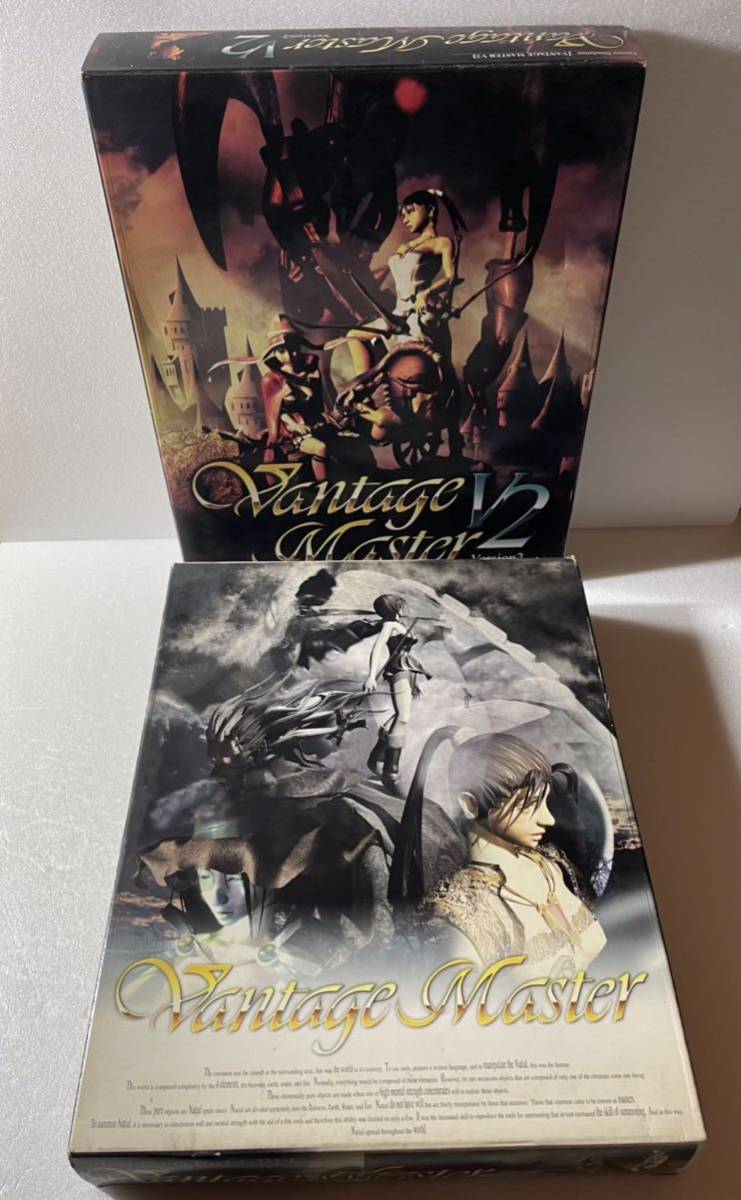 PCゲーム 2本セット CD-ROM VANTAGE MASTER ヴァンテージマスター&ヴァンテージマスターV2 Windows95 Falcom 動作未確認 ジャンク(RPG)｜売買された ...