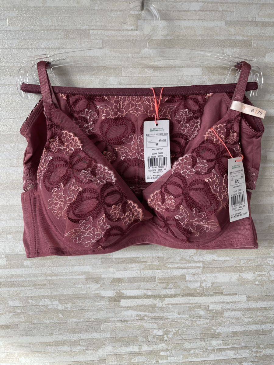 B75&M トリンプ チャーミングラマー スリムラインDeepV ブラ&ショーツ(75)｜売買されたオークション情報、yahooの商品情報をアーカイブ公開 - オークファン（aucfan.com）