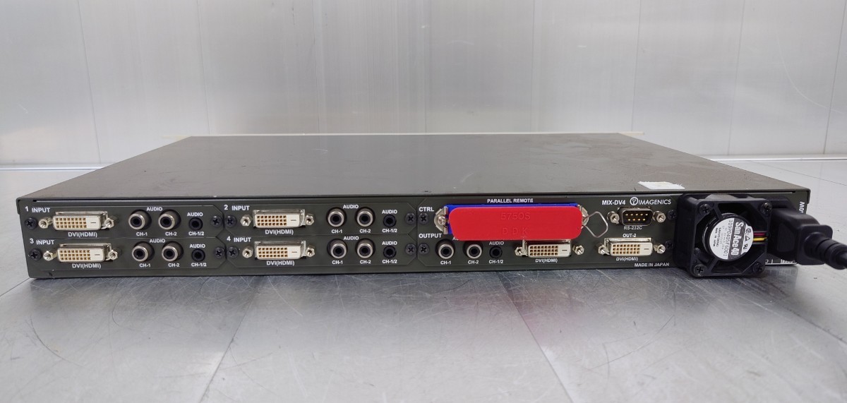 IMAGENICS マルチスキャンコンバーター MIX-DV4 通電のみ確認 ジャンク品(その他)｜売買されたオークション情報、yahooの ...