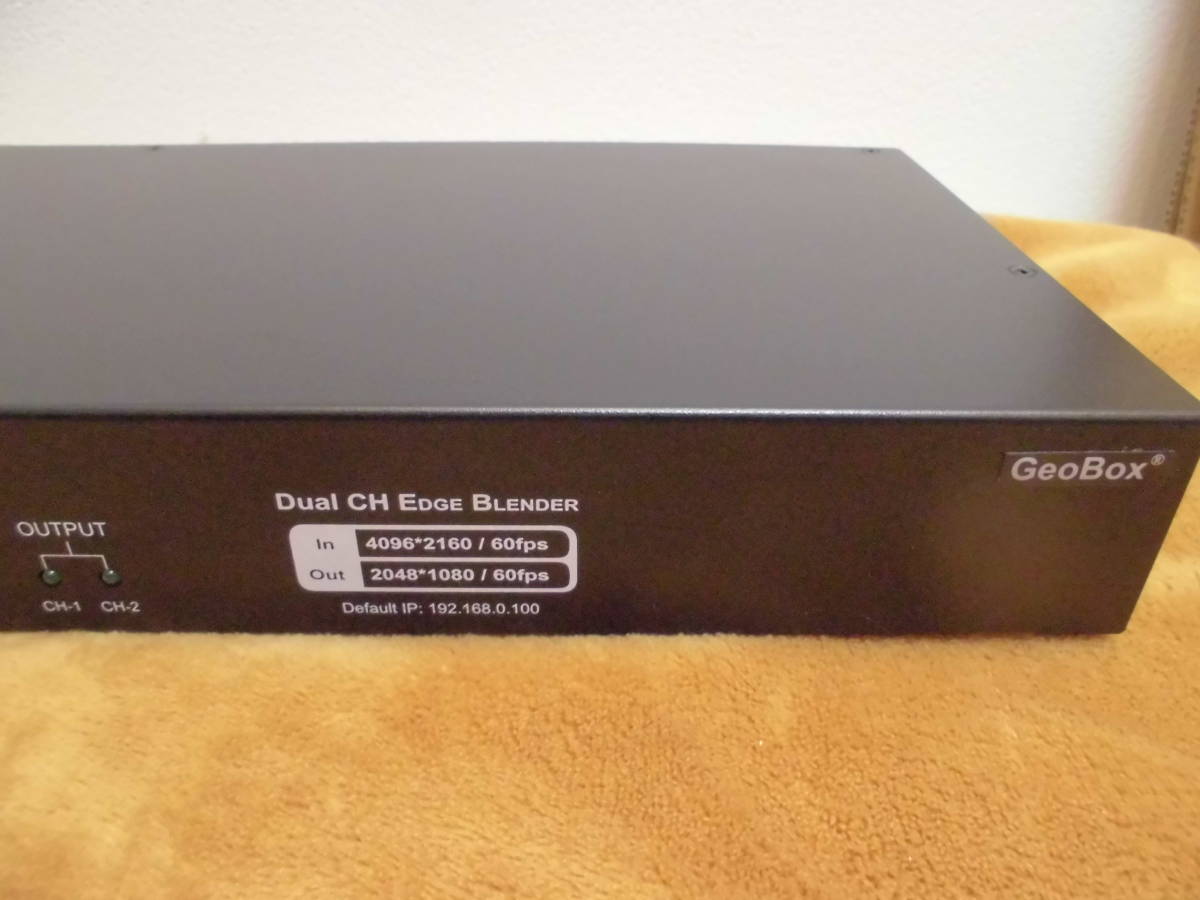GeoBox G802 4K/60P入力エッジブレンディングプロセッサー 1入力2出力(映像機器)｜売買されたオークション情報、yahooの ...