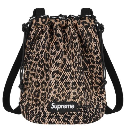 Supreme シュプリーム Mesh Small Backpack Leopard 2023ss 正規品 バックパック メッシュ レオパード ヒョウ柄 Box logo ロゴ(かばん、バッグ ...