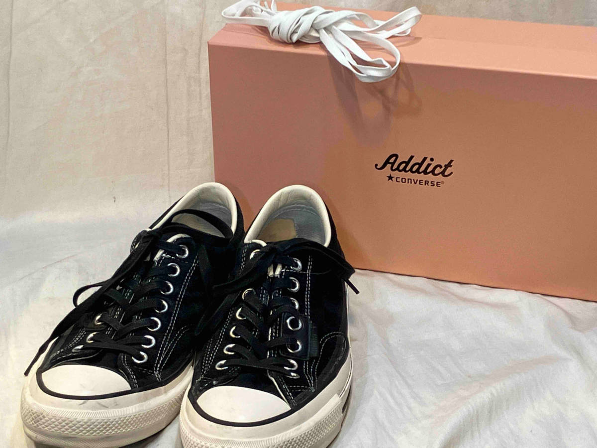 CONVERSE ADDICT CHUCK TAYLOR SUEDE Size:27.5cm Black コンバース アディクト チャック ...